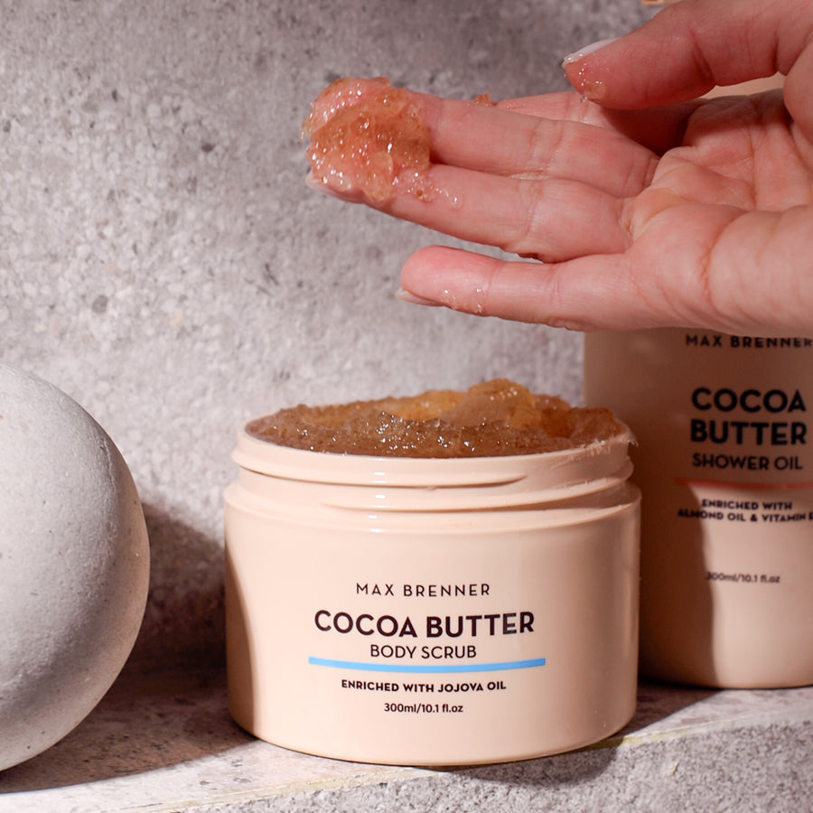 Art Small & Cocoa Butter Body Scrub – Shop Max Brenner | USA