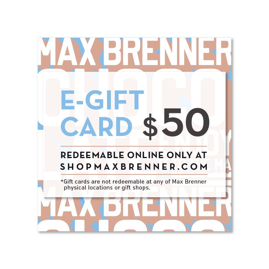MAX BRENNER GIFT CARD – Shop Max Brenner | USA